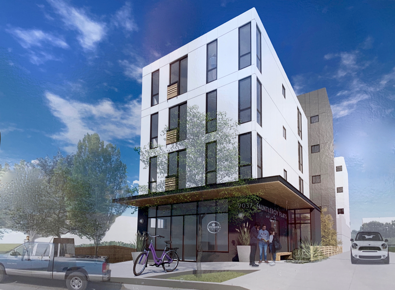 25 unit efficiency apartment bldg. proposed for 35th; Six parking spots ...